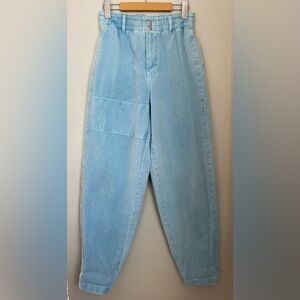 L.F. Markey | Jeans | Lf Markey Light Wash Baggy Wide Leg Elastic High ...
